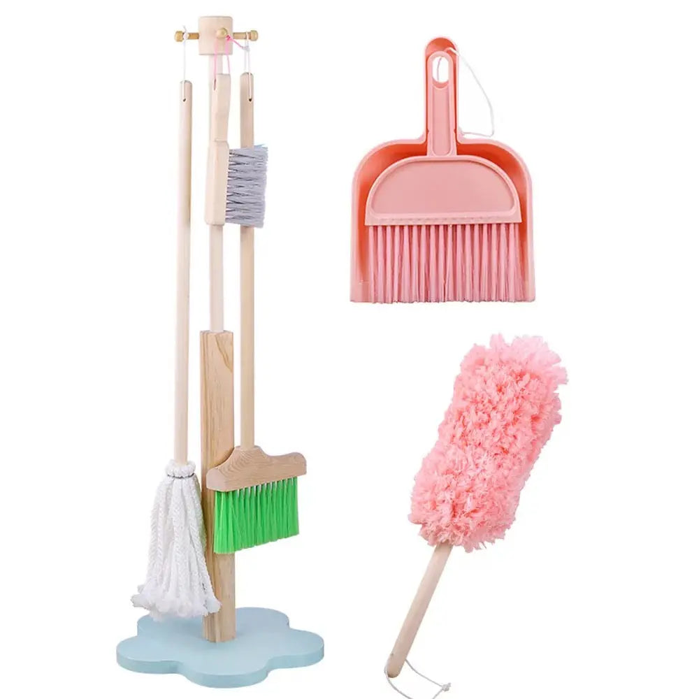 WOODEN CLEANING STAND PINK – Casamodernain