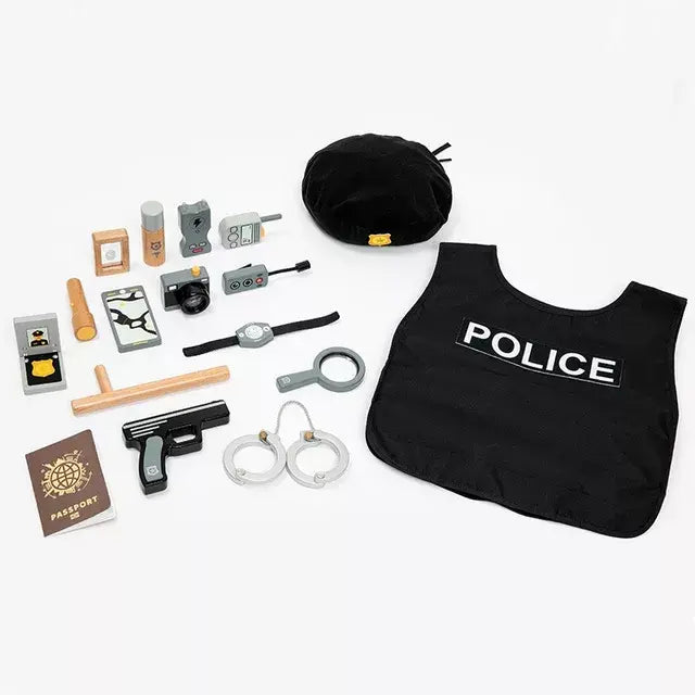 Wooden Police Costume Set. – Casamodernain